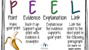 How to Structure Paragraphs Using the PEEL Method