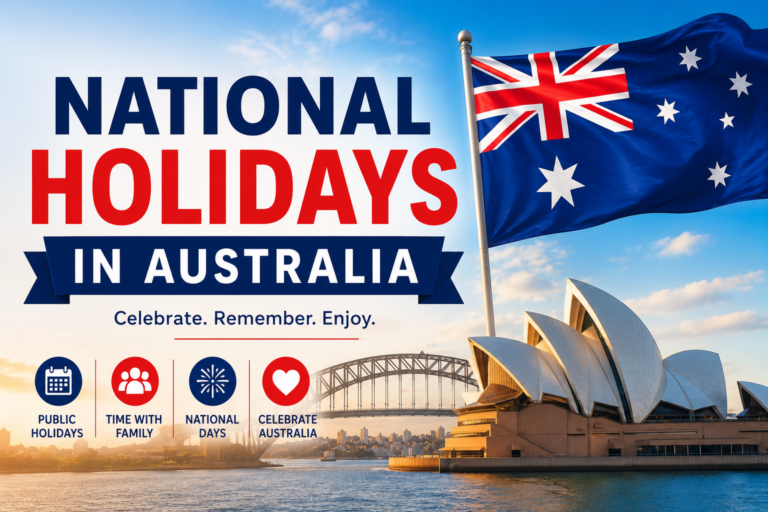 Australia National Holidays 2026 | Full Public Holiday Calendar